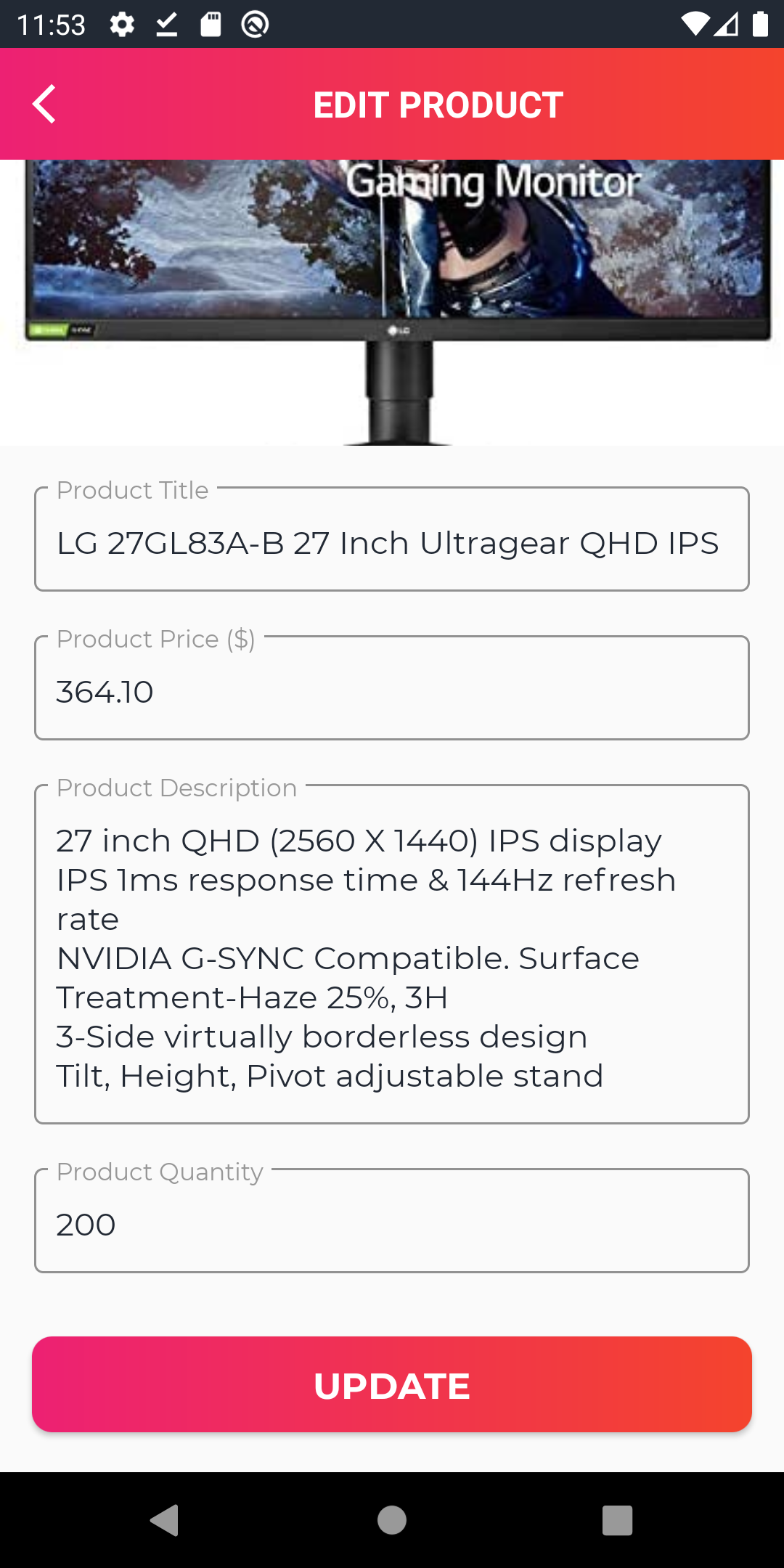 Android Kotlin Shop App with Firebase - Emre Tosunkaya